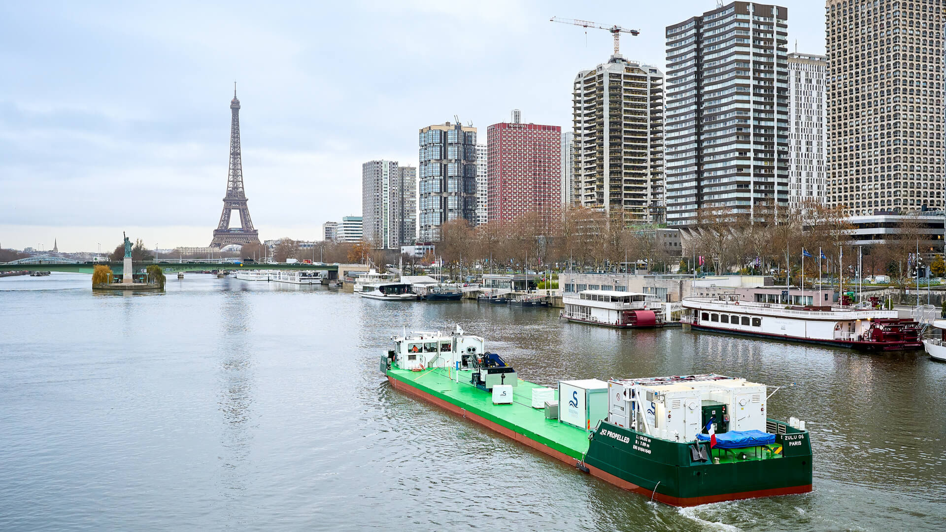 Launching a zero-emission dawn with Zulu 06 in Paris